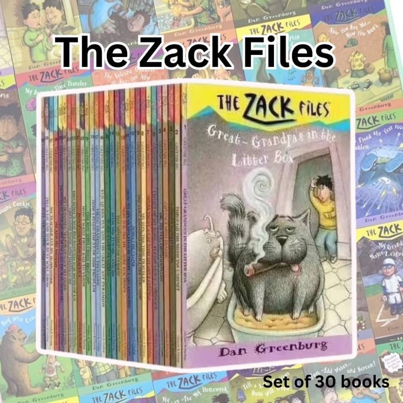 The Zack Files วรรณกรรมเยาวชน แนวผจญภัยแฟนตาซี เซต 30 เล่ม | Shopee ...