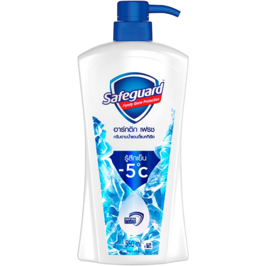 Safeguard Antibacterial Bodywash 550ml เซฟการ์ด บอดี้วอช ครีมอาบน้ำ ...