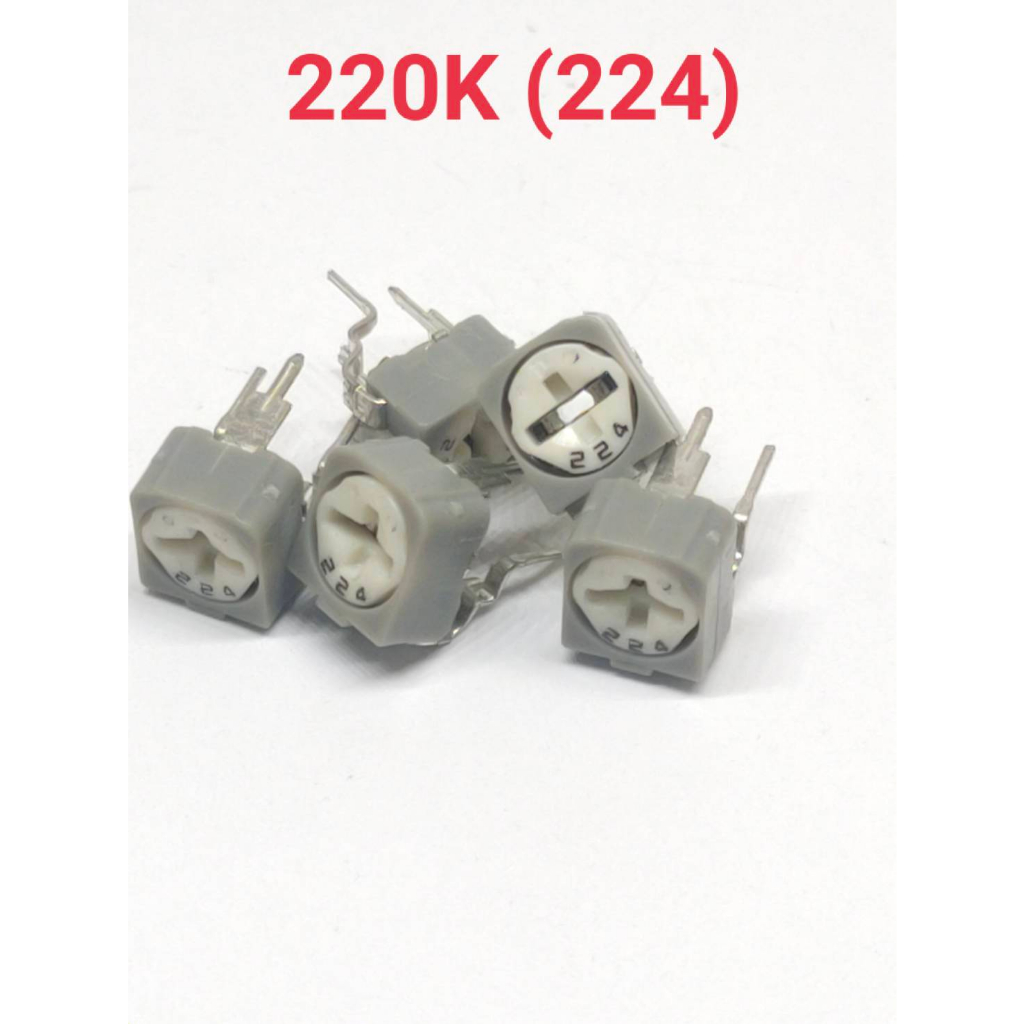 5ชิ้น trimpot ตัวต้านทานปรับค่าได้ Rเกือกม้า variable resistor แบบ ...