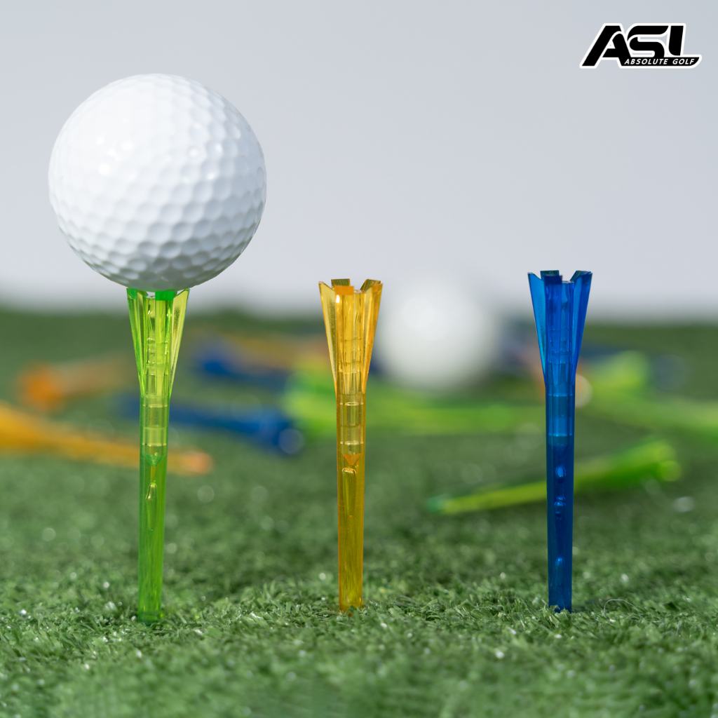ASL GLASS TEE ทีกอล์ฟ ขนาด 83mm คละสี Pack ละ 3 ชิ้น | Shopee Thailand