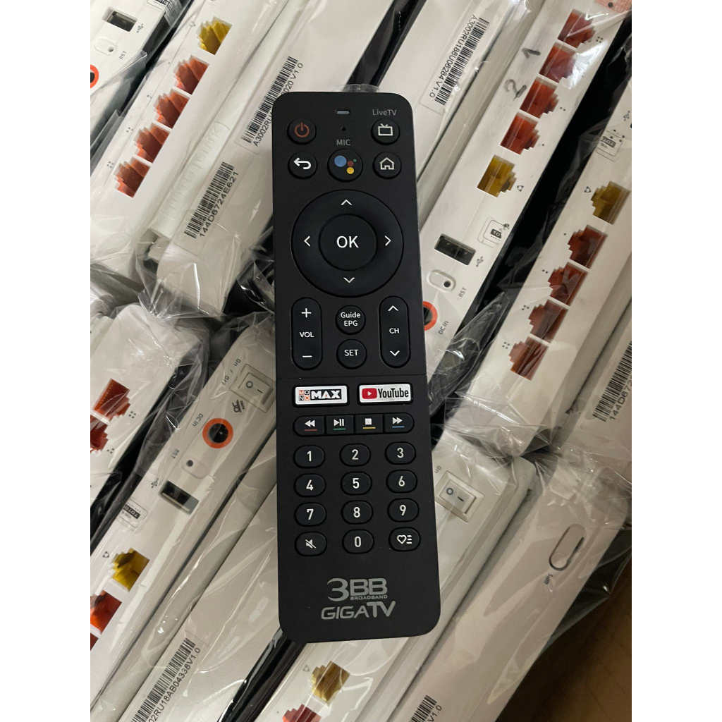 รีโมทกล่อง3BB*(giga tv)ของแทร่(มือสอง)**มีคำสั่งเสียง | Shopee Thailand