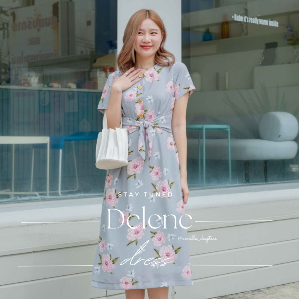 Delene dress (vanilla_chapters) | Shopee Thailand
