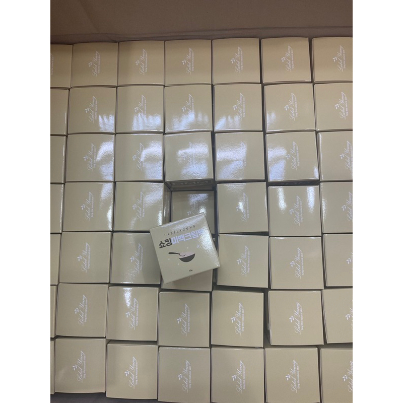 Label Young Shocking Whitening Cream Pack 50g LabelYoung (ครีมหน้าสด ...