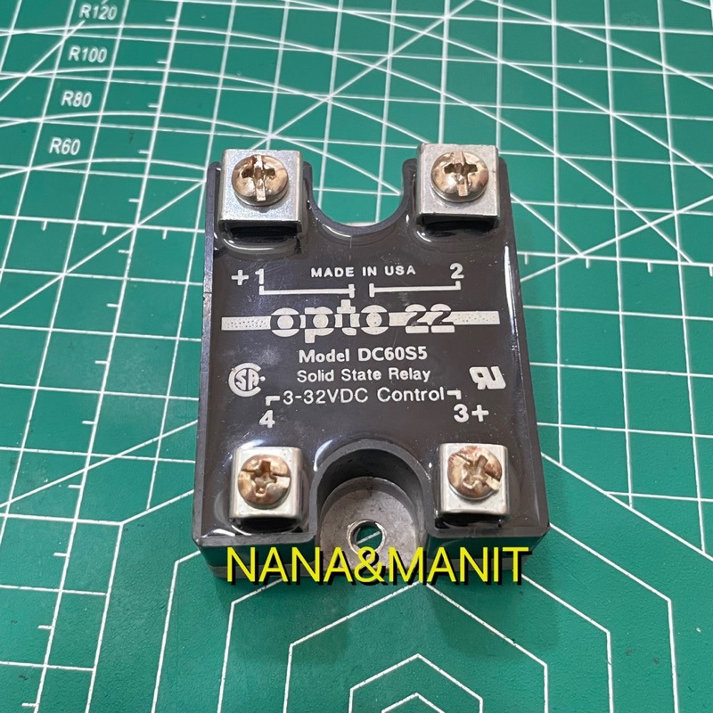 OPTO22 DC60S5 Solid State Relay พร้อมส่งในไทย🇹🇭 Made in USA | Shopee ...