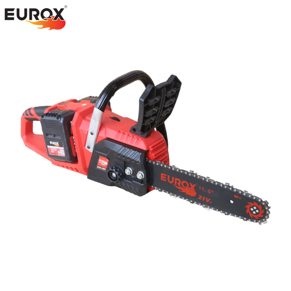 EUROX เลื่อยโซ่ไร้สาย รุ่น super twin 21V เลื่อยไร้สาย พร้อมแบตเตอรี่ 2 ก้อน | Shopee Thailand