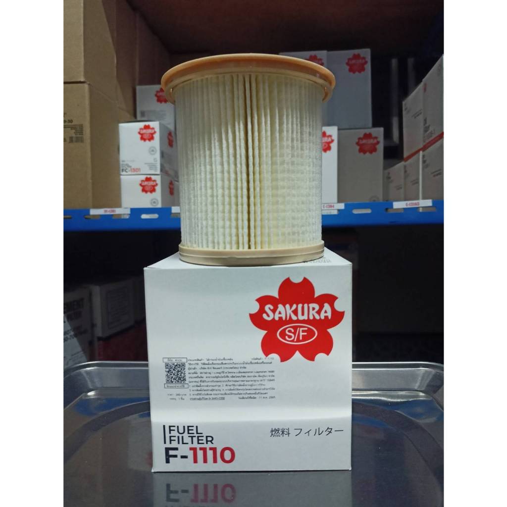 ไส้กรองโซล่า,F-1110,ฮีโน่ดูโทร, Hino,Dutro,WU410,WU420,W04D,S05C,23304 ...