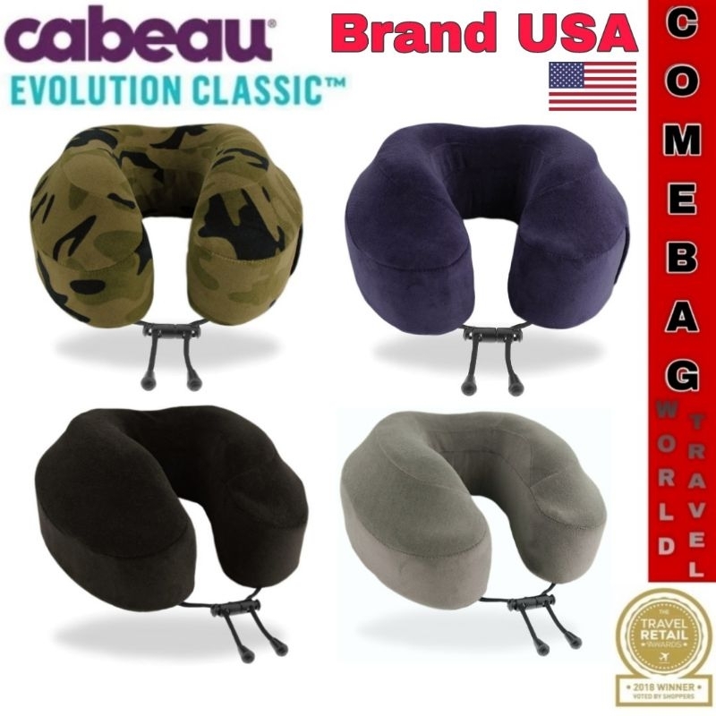 หมอนรองคอCabeau Evolution Classic®Neck Pillow หมอนรองคอเมมโมรี่โฟมรุ่นClassic คุณภาพดี นุ่มสบาย ...