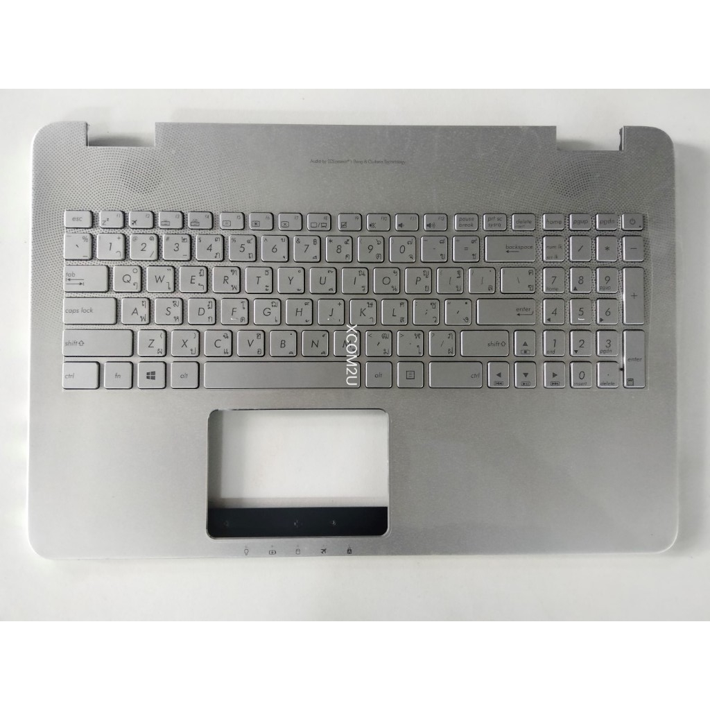 โล๊ะสต็อก KEYBOARD Asus รวมบอดี้ รุ่น N551JK สีบรอนซ์เงิน ของใหม่ ของ ...