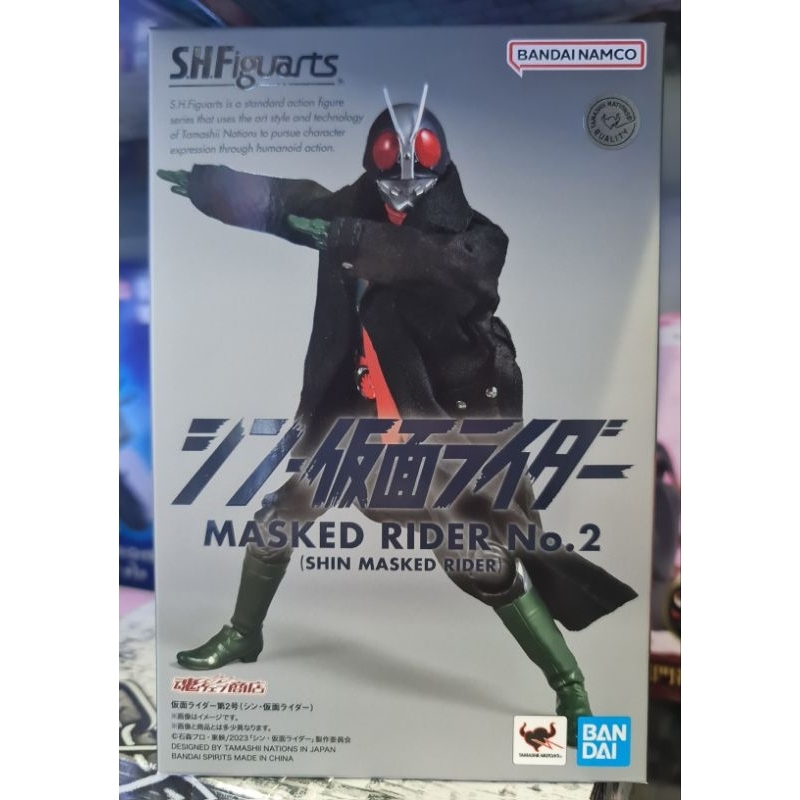 S.H.Figuarts Shin Kamen Rider V2 ของใหม่-แท้ มีกล่องน้ำตาล | Shopee ...