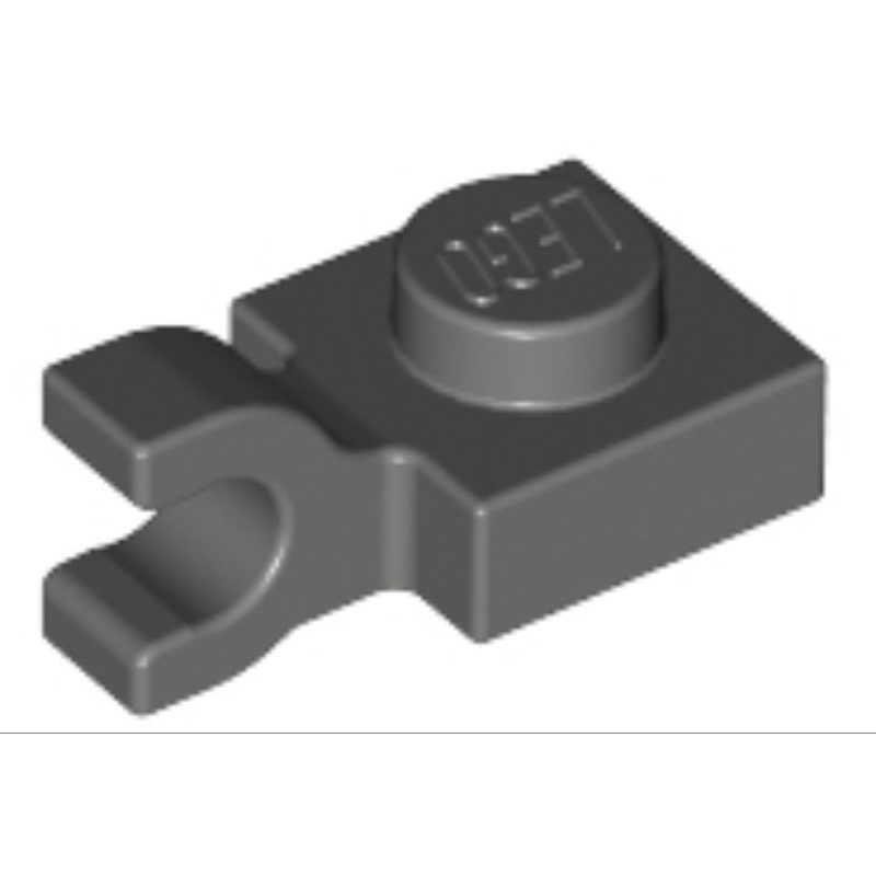 Part Lego 61252, 6019 Plate, Modified 1 x 1 with Open O Clip/U Clip ...