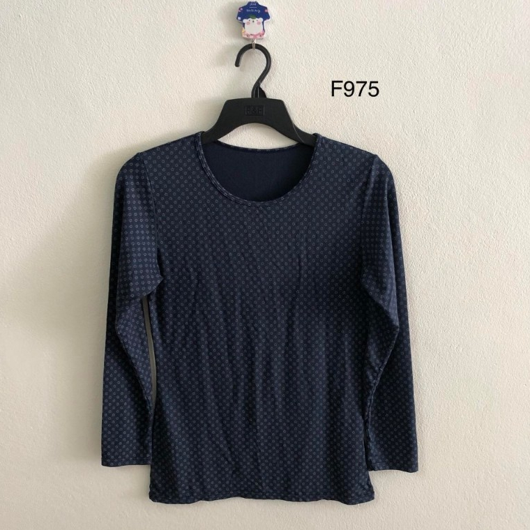 Heattech (F975) แบรนด์ uniqlo ยูนิโคล่ คอกลม | Shopee Thailand