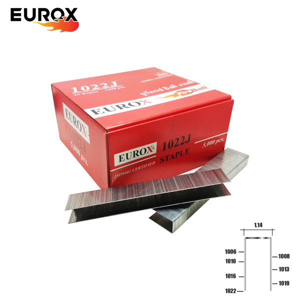 EUROX EUROX ยิงเบาะหนัง เบาะบุพลาสติก ตะปู ลูกแม็ก | Shopee Thailand