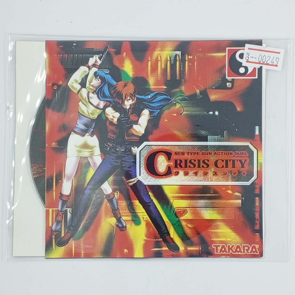 [00249] CRISIS CITY (JP) แผ่นเกมก็อปปี้ PS1 แผ่นเกมปั๊มโรงงาน มือสอง ...