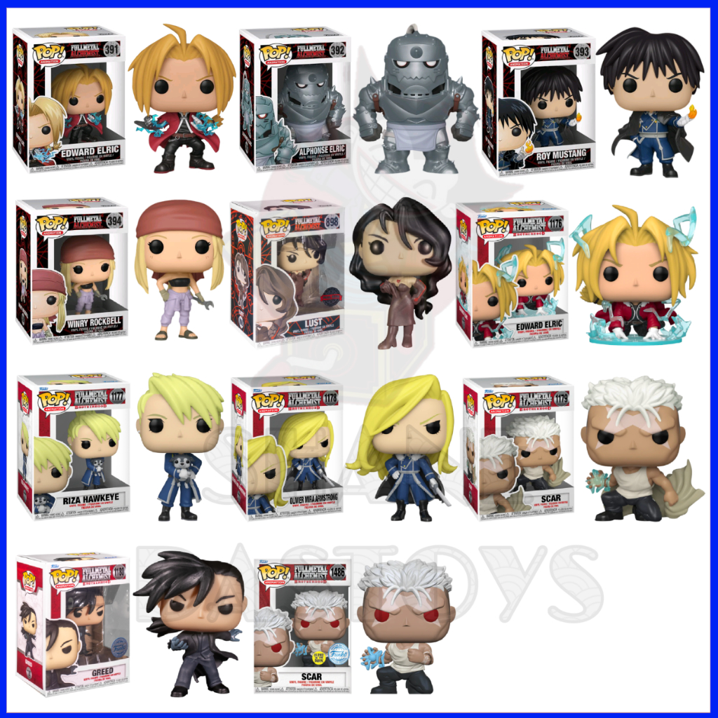 {PRE-ORDER} Funko Pop! ANIMATION : Fullmetal Alchemist | Shopee Thailand