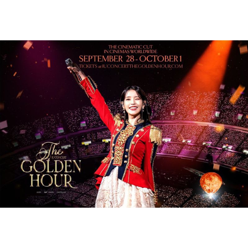โปสการ์ด Postcard IU CONCERT The Golden Hour จาก Major Cineplex Limited ...