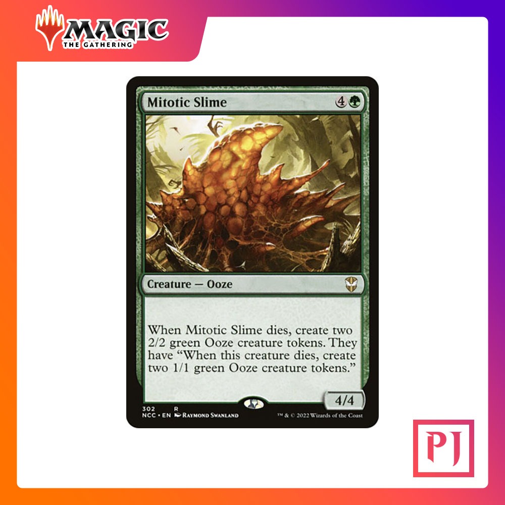 [MTG] Mitotic Slime [NCC] [GREEN] [RARE] [NORMAL] [ENG] (การ์ดเมจิค / Magic the Gathering ...