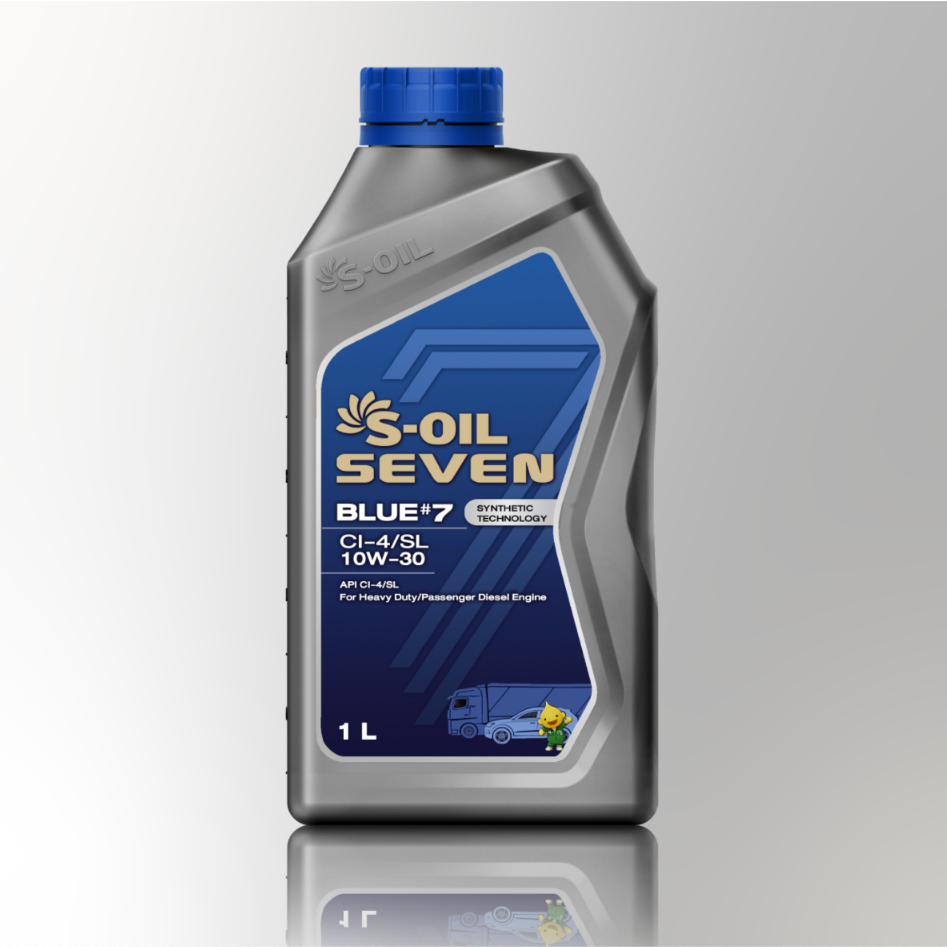 น้ำมันเครื่องดีเซล S-OIL 7 BLUE #7 CI-4/SL 10W30 ขนาด 1 ลิตร | Shopee ...
