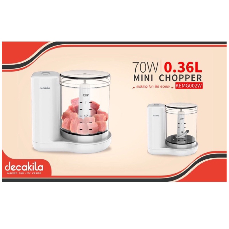 decakila รุ่น KEMG002W เครื่องบดอาหาร | Shopee Thailand