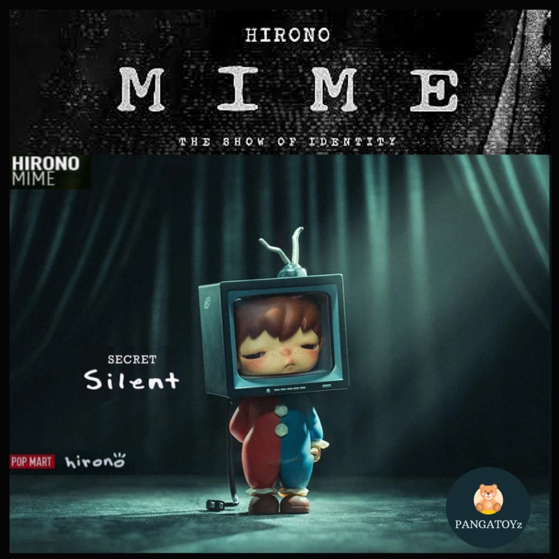 🧸 [พร้อมส่ง..SECRET] กล่องสุ่ม POPMART • SECRET HIRONO V4 MIME SERIES ...