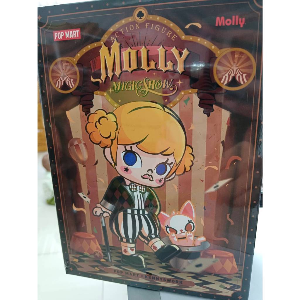 POP MART Molly Magic Show Action Figure ของแท้พร้อมส่ง | Shopee Thailand