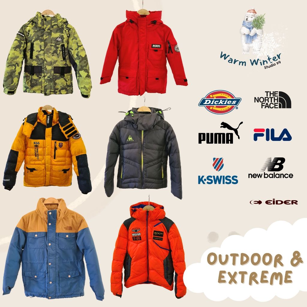 รวมลูกชาย หล่อเท่ห์ เสื้้อกันหนาวเด็กแบรนด์แท้ ขนเป็ด ขนห่าน ใส่ติดลบ ...