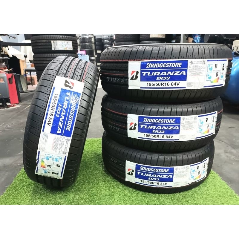 ยางใหม่ค้างปี 195/50R16 Bridgestone Turanza ER33 ผลิตปี 2021 ประกันบวม ...