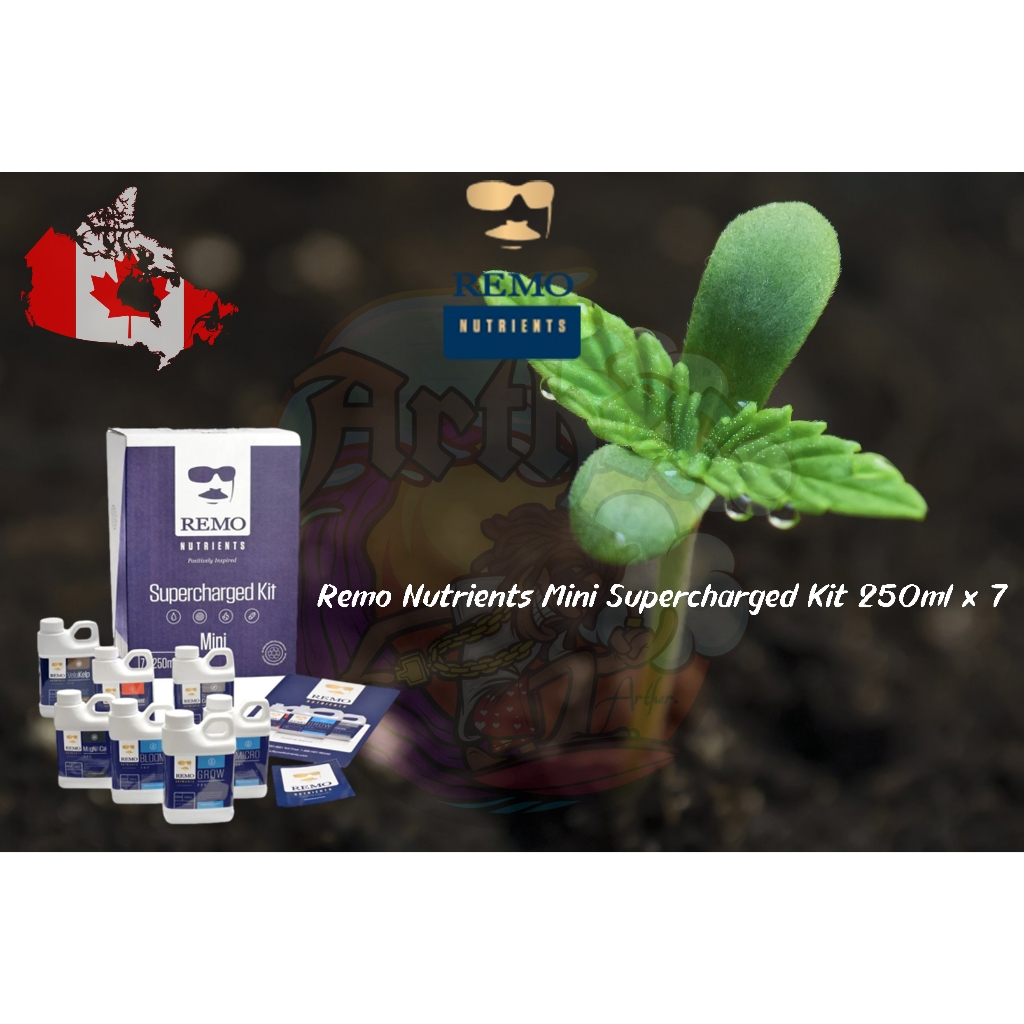 Remo Nutrients Mini Supercharged Kit 250ml x 7 ขวด ปุ๋ยเซ็ทใช้ได้ตั้งแต่เริ่มยันจบ | Shopee Thailand