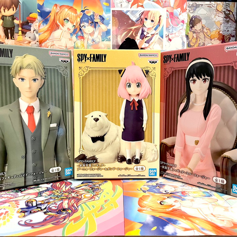 Banpresto Spy x Family Family Photo - Anya Loid Yor Forger | Shopee Thailand