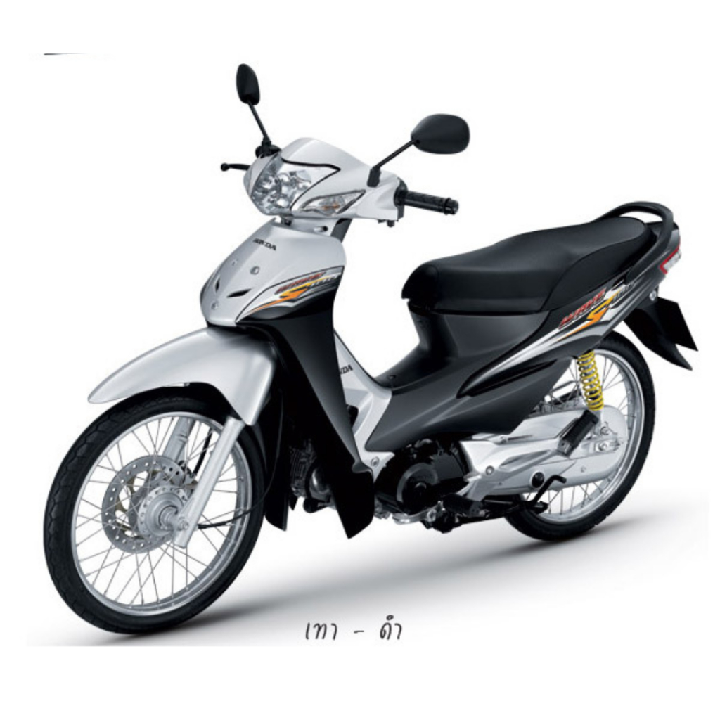 ชุดสี เฟรม Honda wave 100s เวฟ 100 s wave ubox รุ่นมีกล่องใต้เบาะ รถปี ...