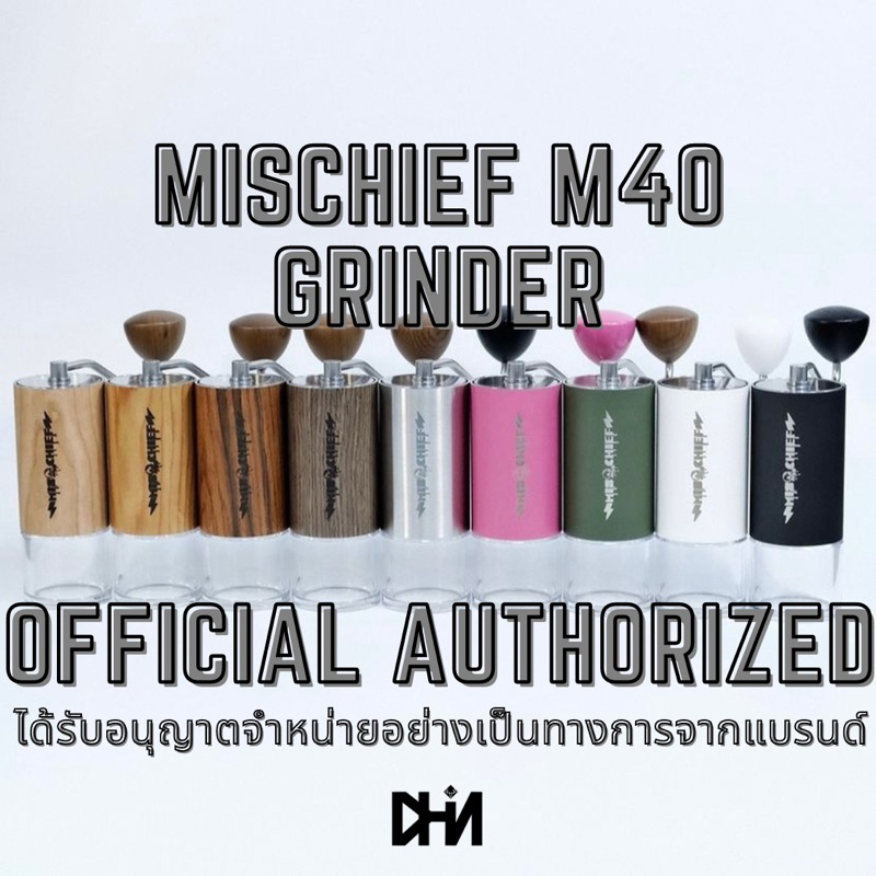 พร้อมส่ง Mischief M40 Grinder เครื่องบดกาแฟมือหมุน เฟืองไนโตเบรด ...