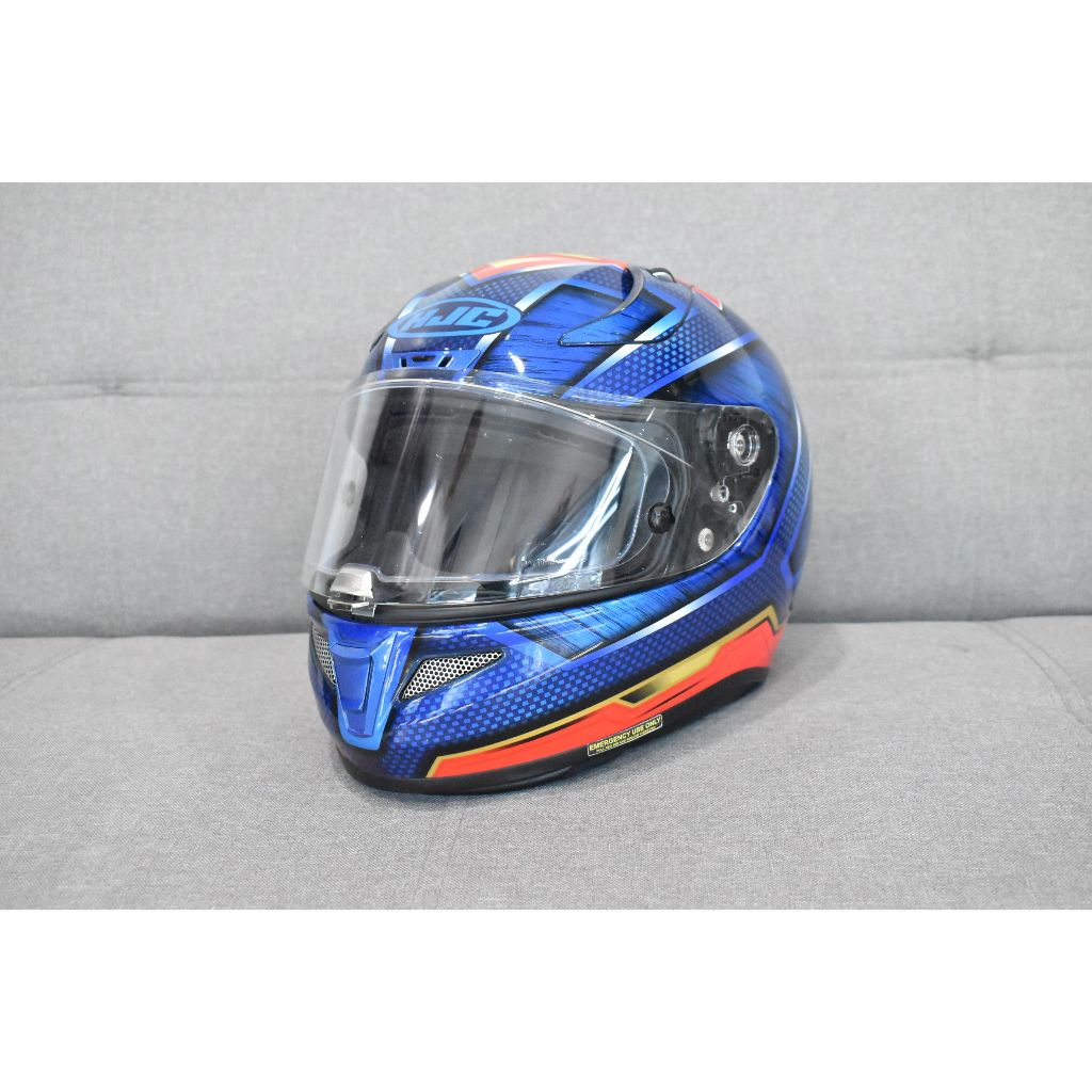 หมวกกันน็อค HJC RPHA 11 SUPERMAN (LIMITED EDITION) วัสดุเปลือกหมวกเป็น ...