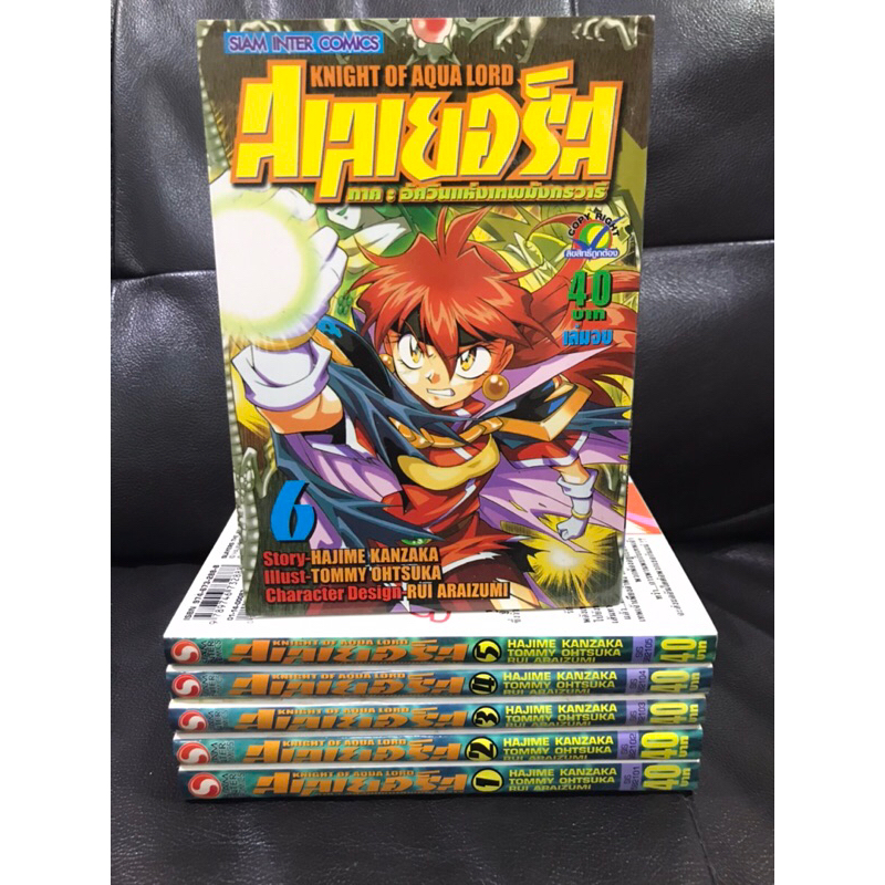 สเลเยอร์ส ภาคอัศวินแห่งเทพมังกรวารี 6เล่มจบ Slayers โดย Hajime Kanzaka ...