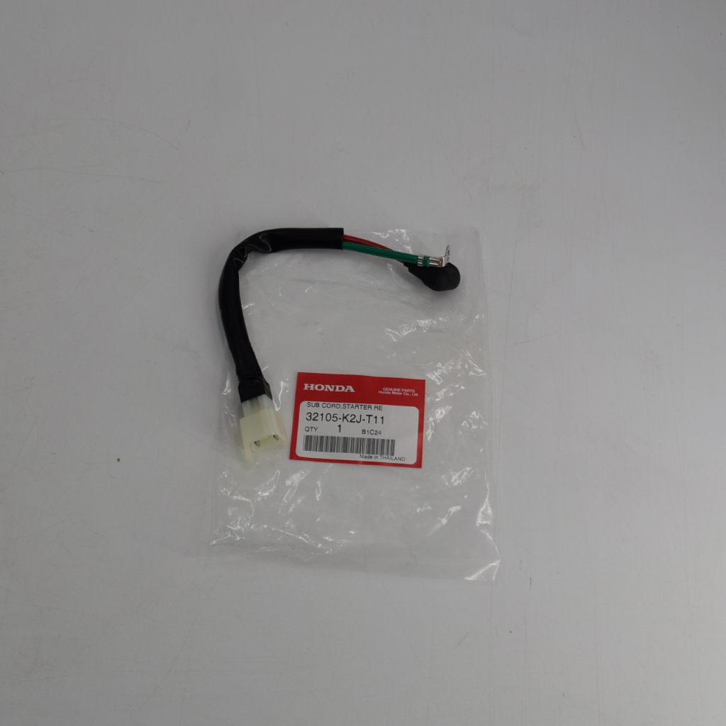 สายไฟมอเตอร์สตาร์ท w-125i (2023) แท้ศูนย์ฮอนด้า ราคา/1ชิ้น 32105-K2J ...