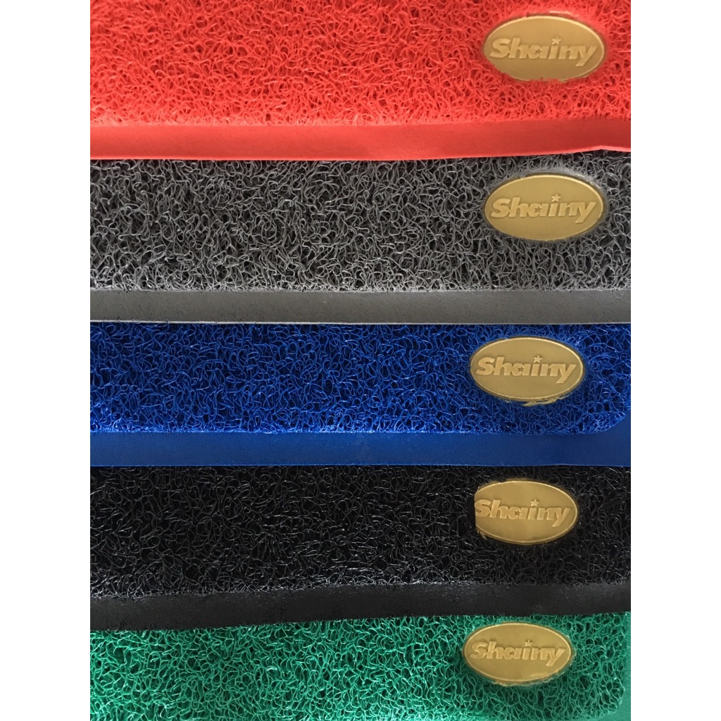 พรมดักฝุ่น พรมยางPVC พรมอเนกประสงค์ ยี่ห้อ Shainy หนังนิ่ม มี2ขนาด ...