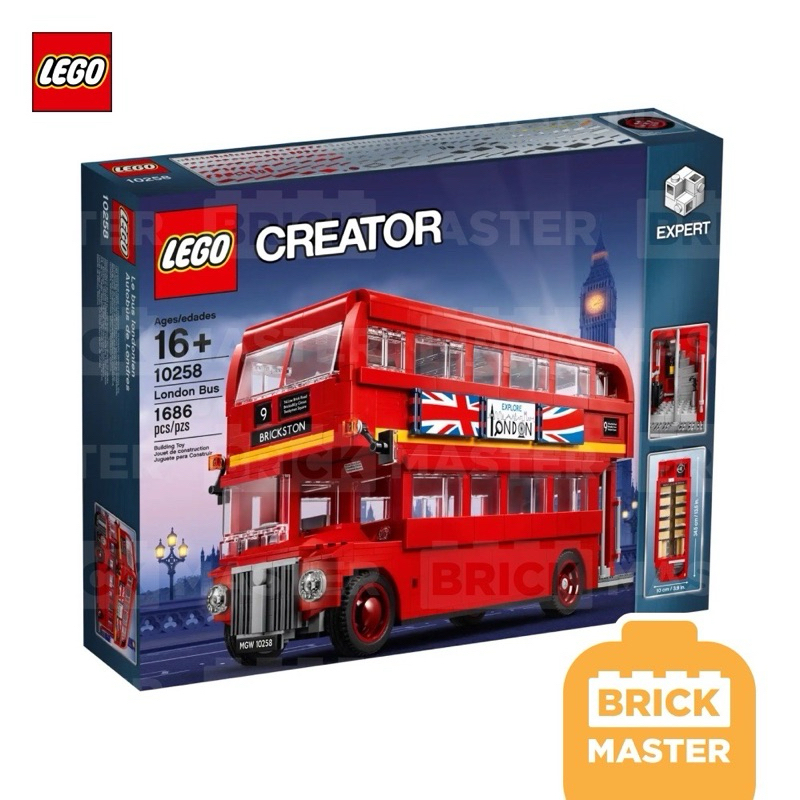 Lego 10258 London Bus (retired set) (กล่องไม่สวย) (ของแท้ พร้อมส่ง ...