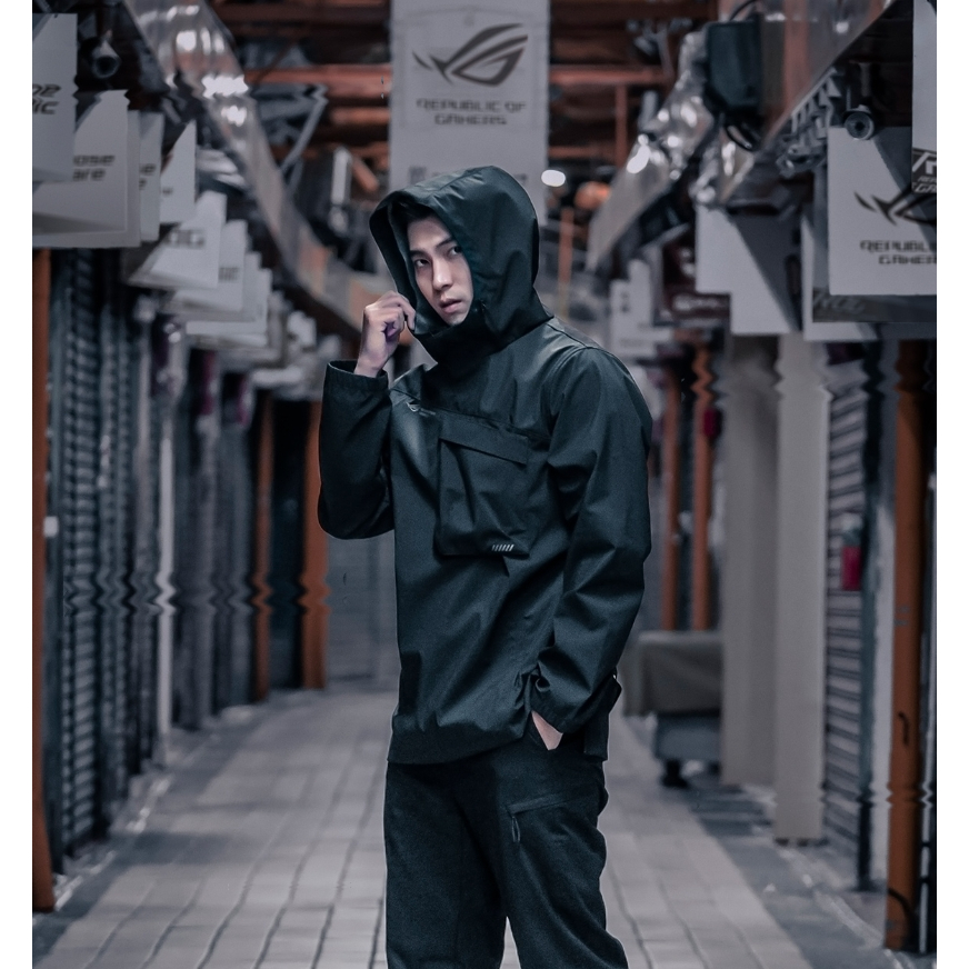 ASUS ROG Asymmetry Anorak [เสื้อJacket] | Shopee Thailand