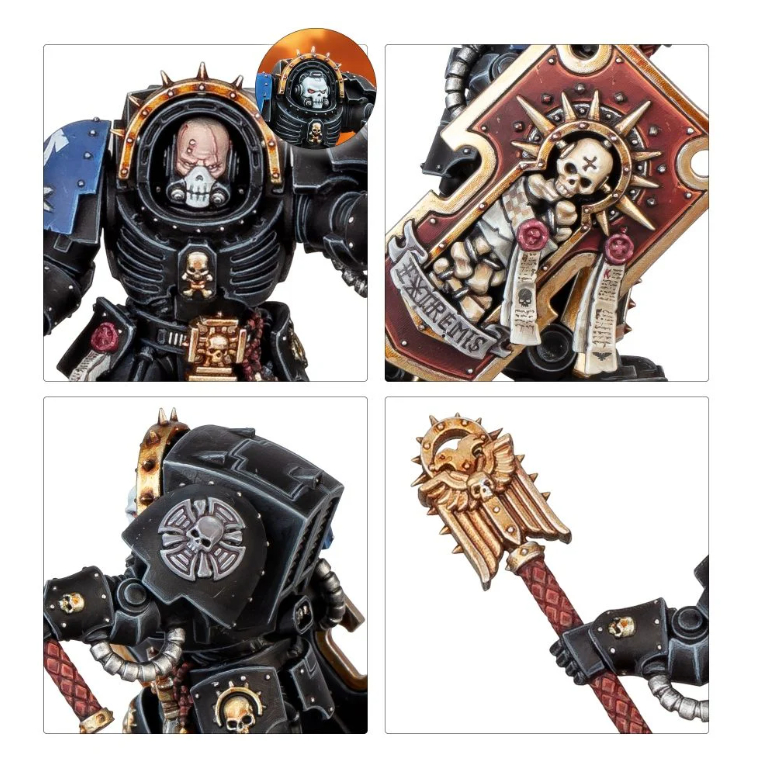 [GW พร้อมส่ง]Warhammer 40K:SPACE MARINES: Chaplain in Terminator Armour ...