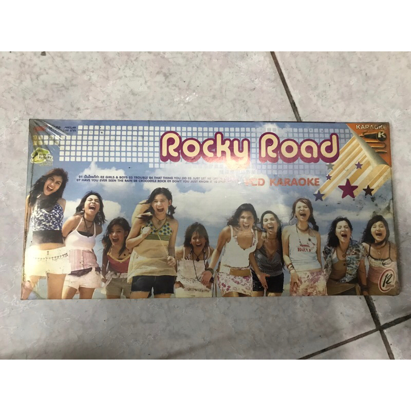 VCD Karaoke,วีซีดี คาราโอเกะ ROCKY ROAD,แผ่นแท้ มาสเตอร์ มือ 1 | Shopee Thailand