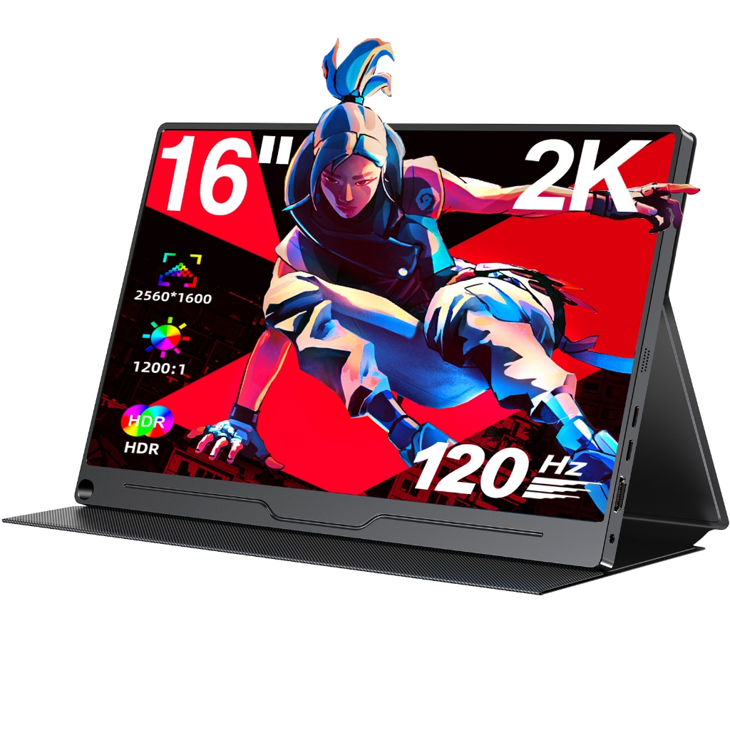 【ส่งจากไทย 】UPERFECT 16 inch portable monitor 120hz gaming monitor for ...