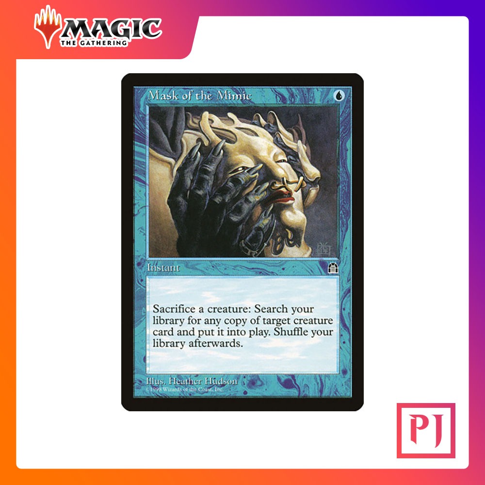[MTG] Mask of the Mimic [STH] [BLUE] [UNCOM] [NORMAL] [ENG] (การ์ดเมจิค ...