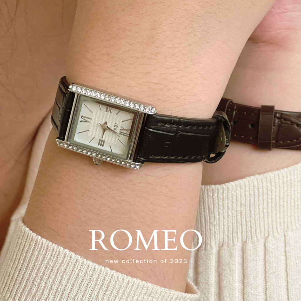 ( เหลือ 693.- เก็บโค้ดหน้าร้าน ) นาฬิกาผู้หญิง รุ่น ROMEO - momowatch ...