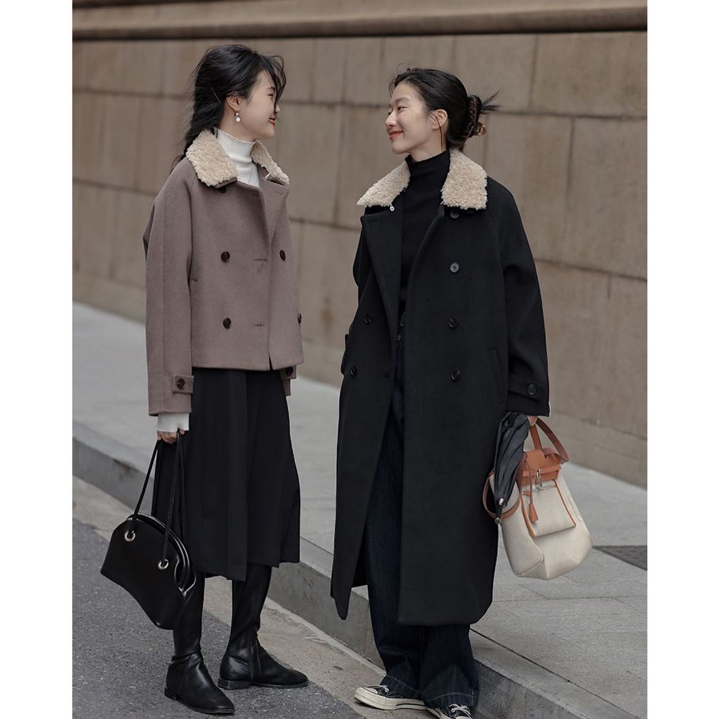 (Pre Order) โค้ท รุ่น Niko Short & Long Coat มี 2 สี | PENN STUDIO ...