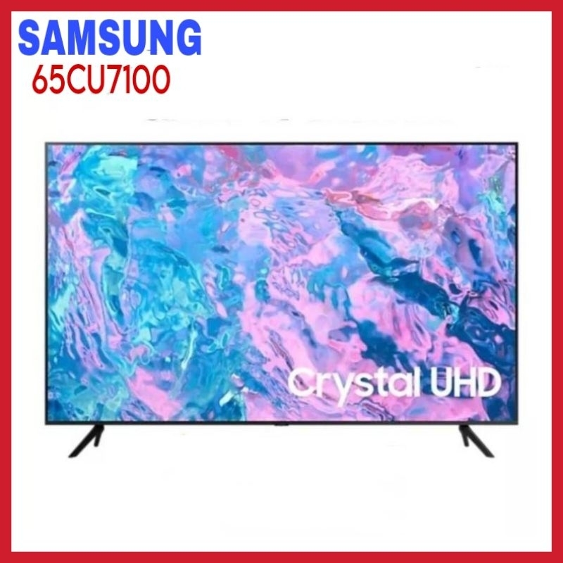 SAMSUNG TV Crystal UHD 4K (2023) Smart TV 65 นิ้ว CU7100 Series รุ่น UA65CU7100KXXTจังหวัด ...