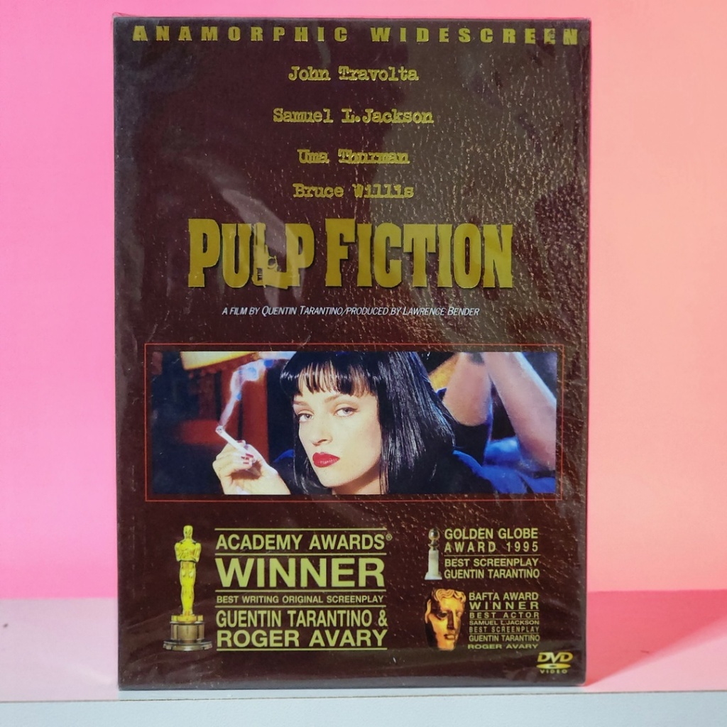 Pulp Fiction (DVD) / เขย่าชีพจรเกินเดือด (ดีวีดี) *ของแท้ ปกสวย หนัง ...