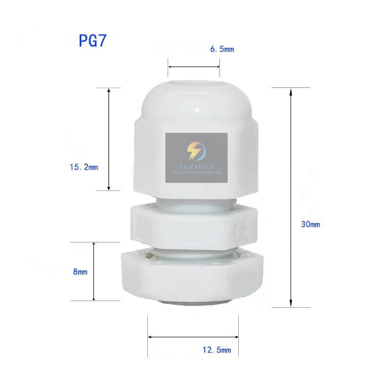 เคเบิ้ลแกลน HIGH QUALITY Cable Gland เคเบิลแกน ขั้วต่อกันน้ำ PG7/9/11 ...