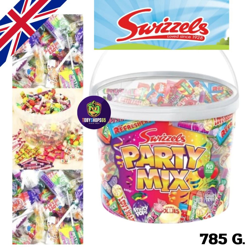 Swizzels Matlow Limited Swizzels Matlow Party Mix tub 785 g ลูกอม ...