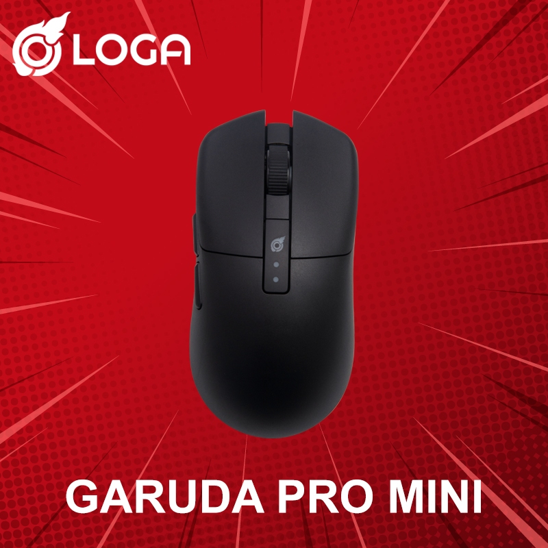 เมาส์เกมมิ่งไร้สาย LOGA Garuda PRO Mini Wireless ประกันศูนย์ 2 ปี ...