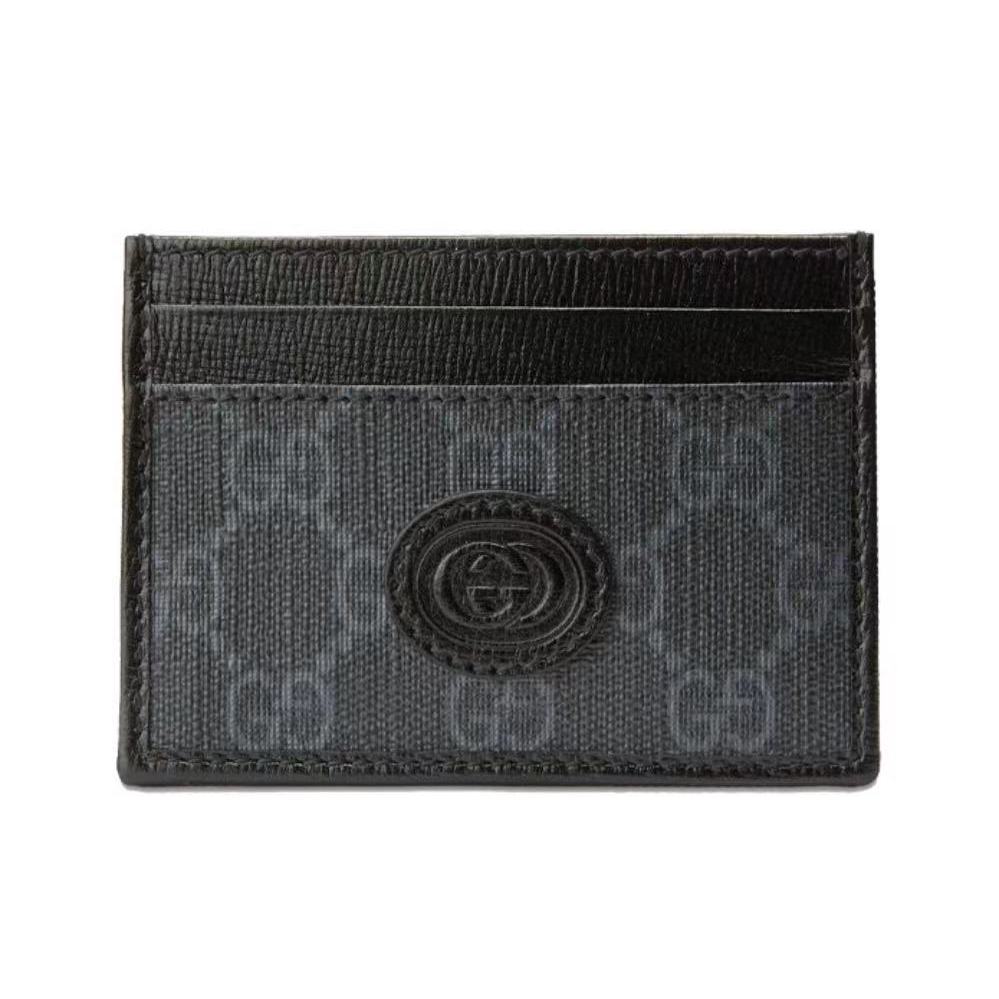 Gucci/Interlocking Double G Card Holder/Men's Card Holder/ | Shopee ...