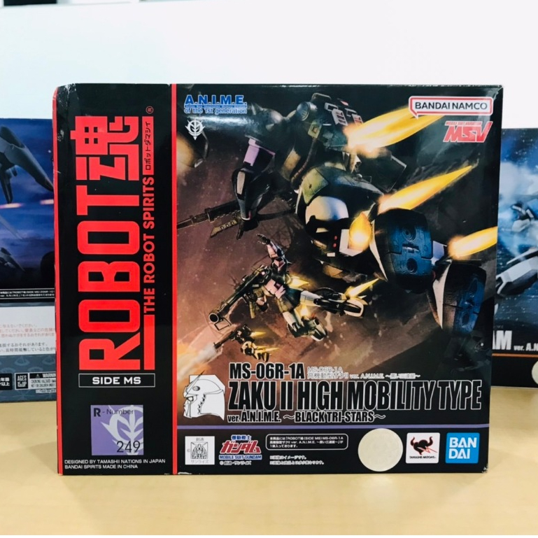 Bandai Tamashii Nations The Robot Spirits Gundam MS-06R-1A Zaku II High Mobility Type | Shopee ...