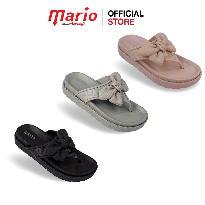 Mario by Aerosoft รองเท้าแตะผู้หญิงแบบหนีบ รุ่น CW005 | Shopee Thailand